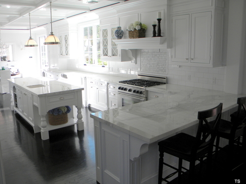 Residential Countertop Protection Film & Sealer Installation by