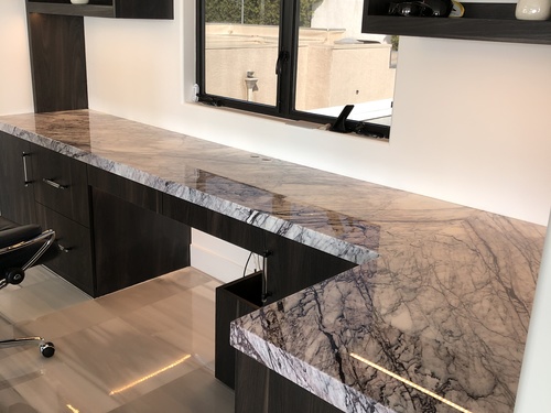 Residential Countertop Protection Film & Sealer Installation by