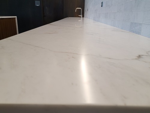 Commercial Marble Countertop Sealer Installation by TuffSkin